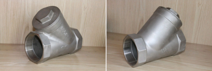 800psi Stainless Steel Threaded End Y Type Strainer Wye Strainer BSP NPT PT