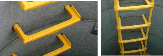 High Corrosion Resistance Standard Manhole Cover Ladder Manhole Steps