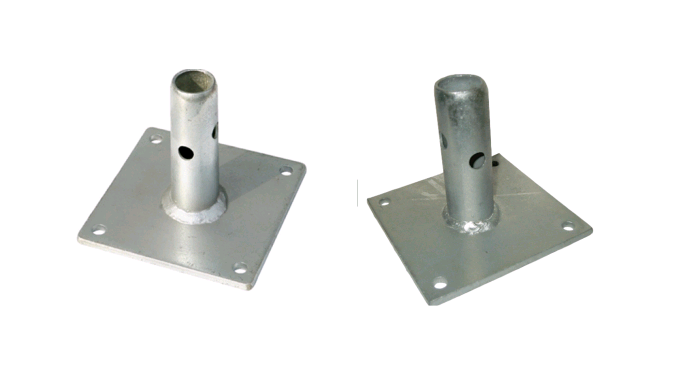 Adjustable Base Jack Plate Scaffolding Base Plate for Construction Support