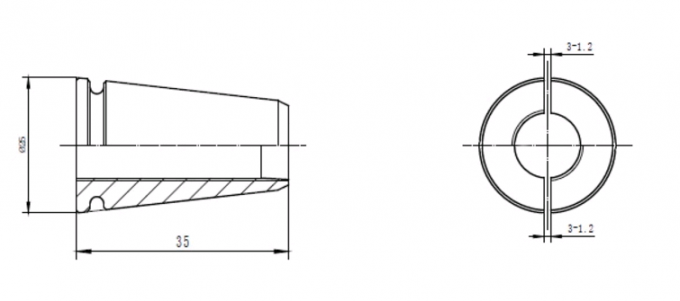 Mono Strand Post Tension Prestress Barrel and Anchor Wedges for ...