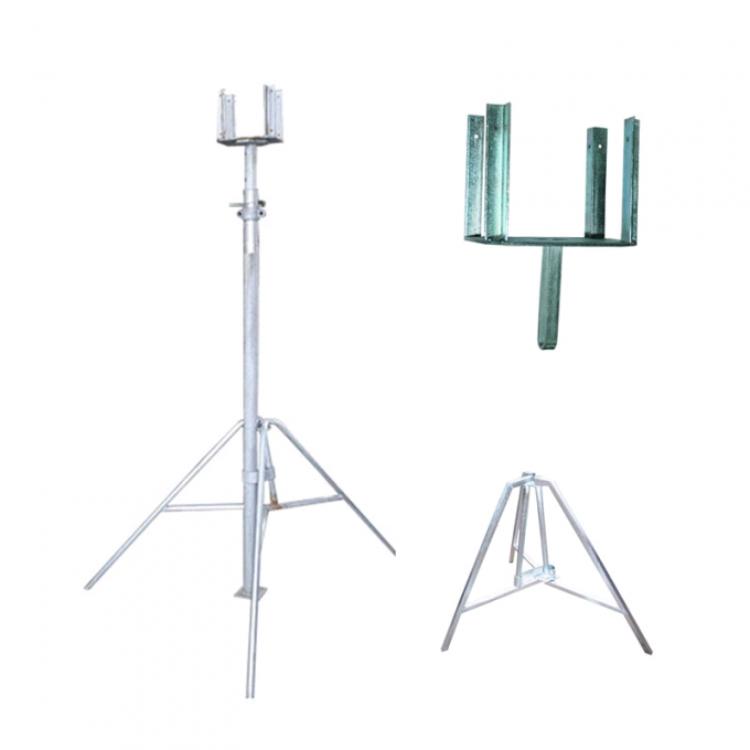 4 Way Fork Head Prop U Head System Scaffold Components For Formwork H ...