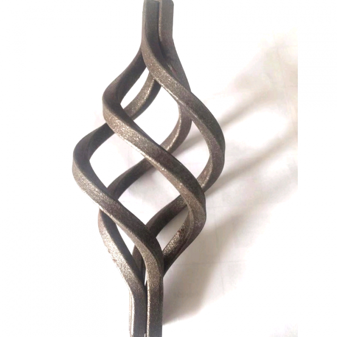 Forged Wrought Iron Components , Ornamental Iron Parts Scrolls Cages ...