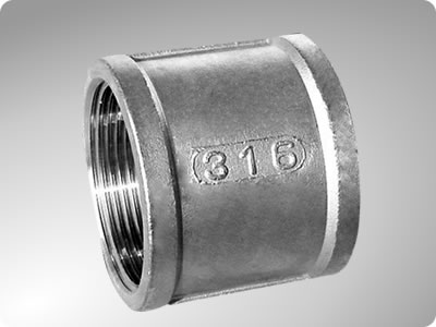 Class 150 Lb Stainless Steel Casting 304 / 316 BSPT NPT Banded Socket ...