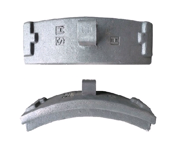 Non Noise Cast Iron Sand Casting For Railway Locomotive / Train Brake Block