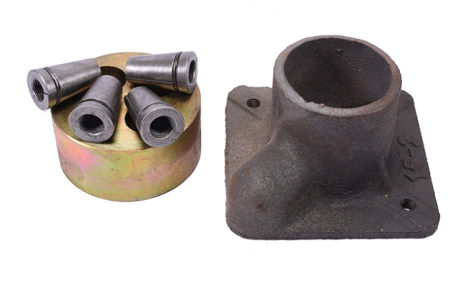 Iron Post Tension Anchor Bearing Plate For Round Anchorage Anti - Corrosion