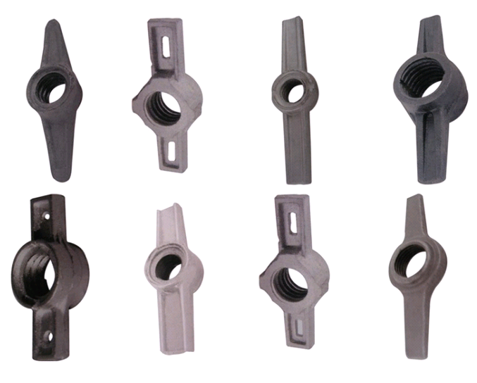 Scaffolding Adjustable Screw Jack Nut / Casting Iron Shoring Jack Post Nut