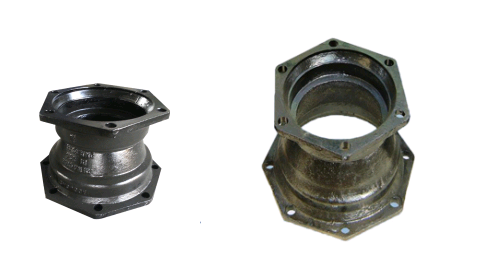 CE Standard Ductile Iron Pipe Fittings / AWWA C153 MJ×MJ Mechanical ...