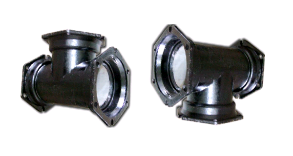 MJ×MJ Mechanical Joint Tee / C153 Compact Mechanical Joint Pipe Fittings