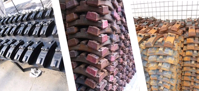 Plain Oiled Grey Cast Iron Casting Railway Locomotive Brake Block