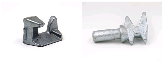 ISO Standard 20mn Galvanized Cast Iron / Steel Shipping Container Cam Lock