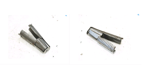 Underground Mining Roof Bolting Expansion Shell Anchor / Rock Anchor Bolts