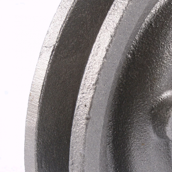 Sandblasting Belt Pulley Grey Cast Iron Casting Flywheel Customized Color