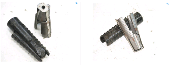 Cast Iron Rock Anchor Bolts Underground Mining Roof Support Expansion Shell