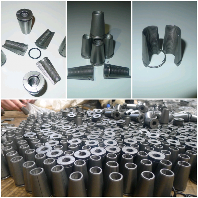 Prestressed Concrete Post Tension Anchor PC Steel Wire PT Anchor Wedges