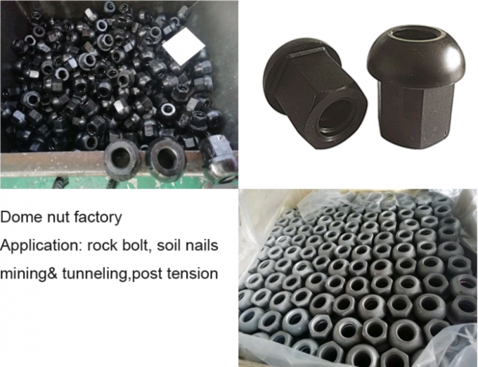 D25mm Dome Nut Spherical Hex Nut for Mining and Tunneling System
