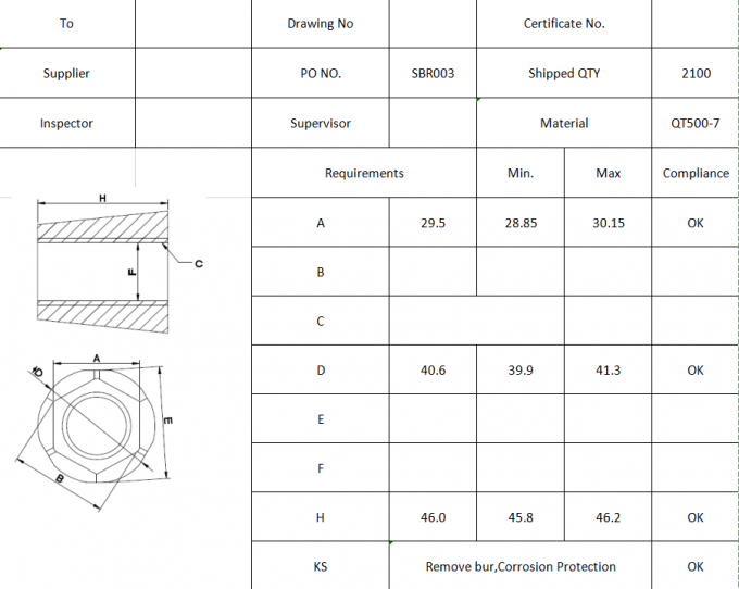 High Strength Expansion Shell Mining Rock Bolts Mechanical Roof Bolt
