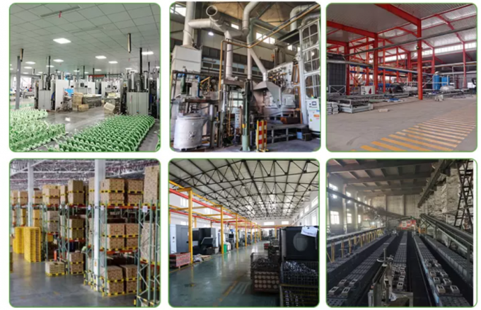 Cast Grey Iron Green Sand Casting Electric Motor Casing