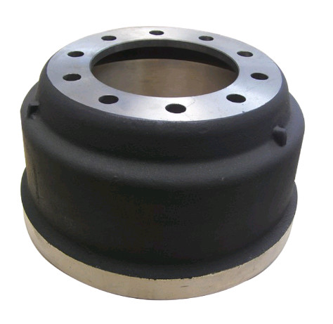HT250 Grey Cast Iron / Resin Sand Casting Brake Drum for Heavy Duty ...