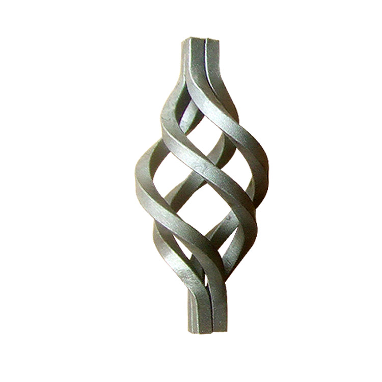 Forged Wrought Iron Components , Ornamental Iron Parts Scrolls Cages ...