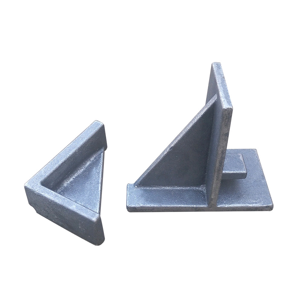 Sand Casting Grey Cast Iron Casting Corner Bracket With High Precision