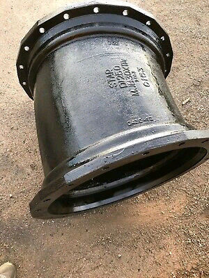 Mechanical Joint Cast Iron Pipe Fittings Short Body Tapped Cap Solid Plug